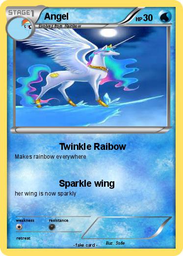 Pokémon Angel 852 852 - Twinkle Raibow - My Pokemon Card