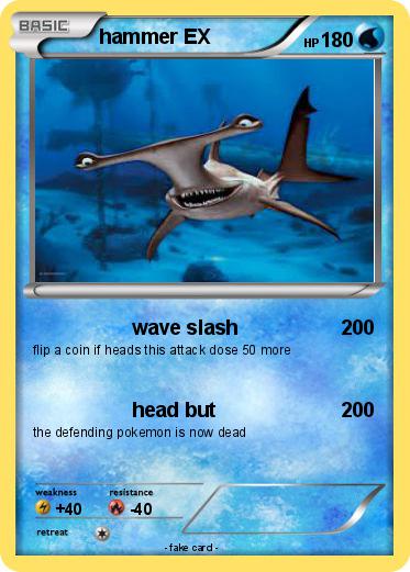 Pokémon hammer EX 1 1 - wave slash - My Pokemon Card