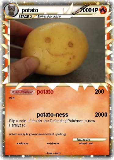 Pokémon potato 640 640 - potato - My Pokemon Card