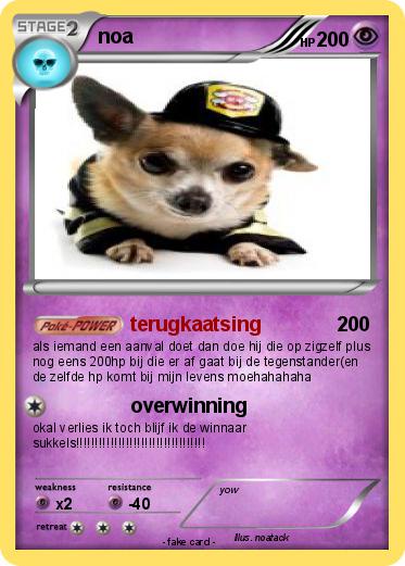 Pokémon noa 62 62 - terugkaatsing - My Pokemon Card