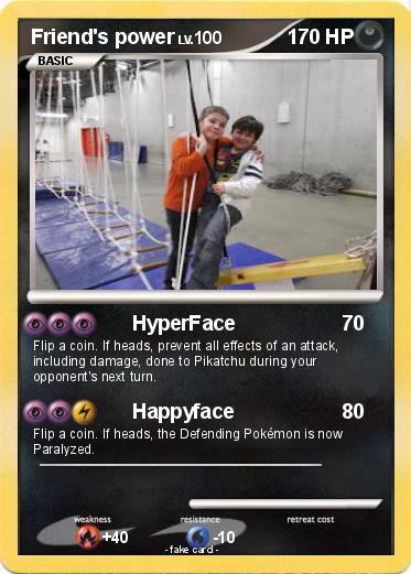 Pokémon Friend s power - HyperFace - My Pokemon Card