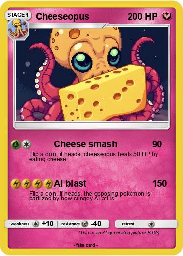 Pokémon Cheeseopus - Cheese smash - My Pokemon Card