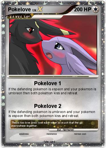 Pokémon Pokelove 8 8 - Pokelove 1 - My Pokemon Card