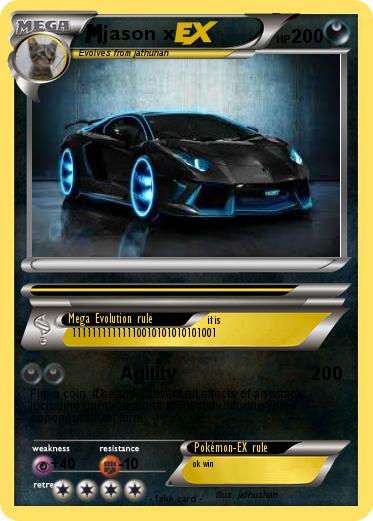 Pokémon jason x 39 39 - Agility - My Pokemon Card