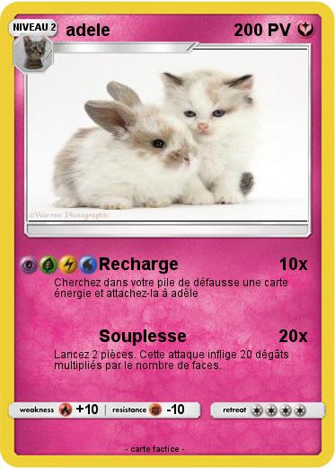 Pokémon adele 79 79 - Recharge - Ma carte Pokémon