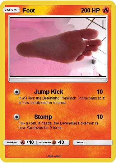 Pokémon Foot 251 251 - Jump Kick - My Pokemon Card