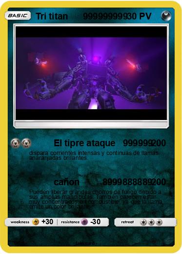 Pokémon Tri titan 999999999 999999999 - El tipre ataque 999999 - Mi ...
