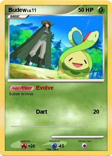 Pokémon Budew 11 11 - Evolve - My Pokemon Card