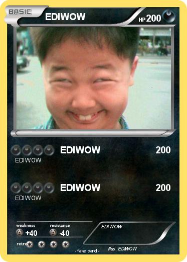 Pokémon EDIWOW - EDIWOW - My Pokemon Card