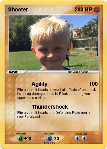 Pokémon Shooter 40 40 - Agility - My Pokemon Card