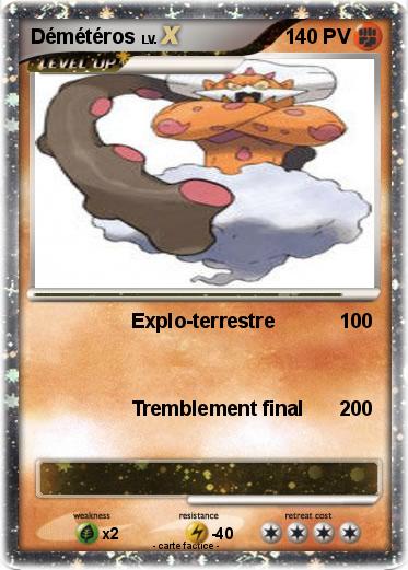 Pokémon Demeteros 41 41 - Explo-terrestre - Ma carte Pokémon