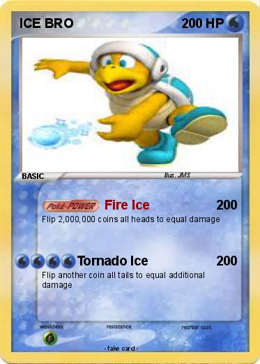Pokémon ICE BRO 14 14 - Fire Ice - My Pokemon Card