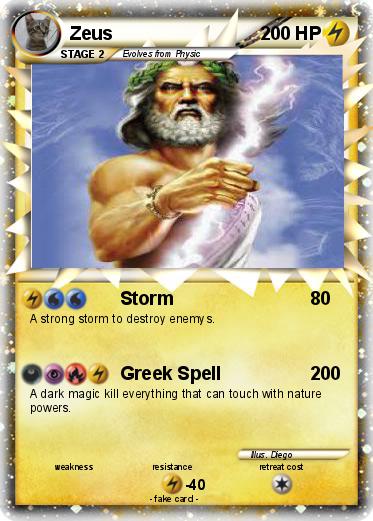 Pokémon Zeus 834 834 - Storm - My Pokemon Card