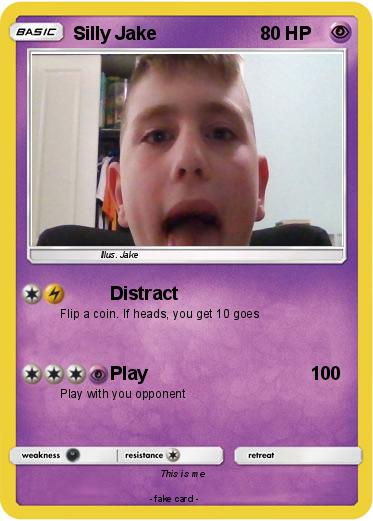 Pokémon Silly Jake - Distract - My Pokemon Card