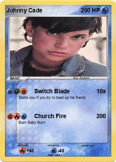 Pokémon Johnny Cade 47 47 - Switch Blade - My Pokemon Card