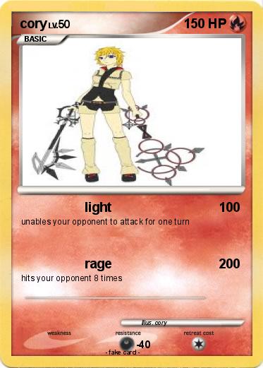Pokémon cory 49 49 - light - My Pokemon Card