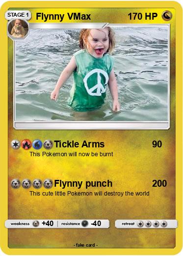 Pokémon Flynny VMax - Tickle Arms - My Pokemon Card