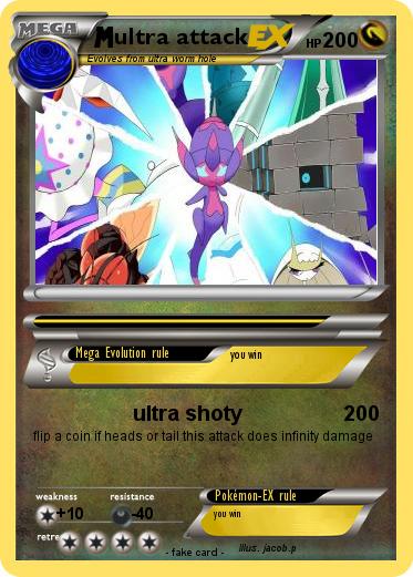 Pokémon ultra attack 2 2 - ultra shoty - My Pokemon Card