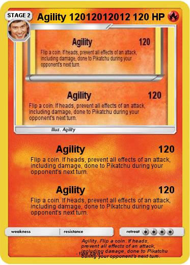 Pokémon Agility 12012012012 12012012012 - Agility - My Pokemon Card