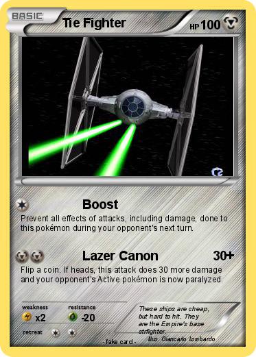 Pokémon Tie Fighter 21 21 - Boost - My Pokemon Card