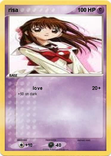Pokémon risa - love - My Pokemon Card
