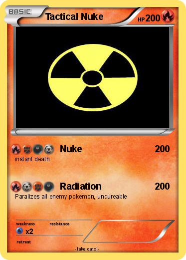 Pokémon Tactical Nuke 35 35 - Nuke - My Pokemon Card