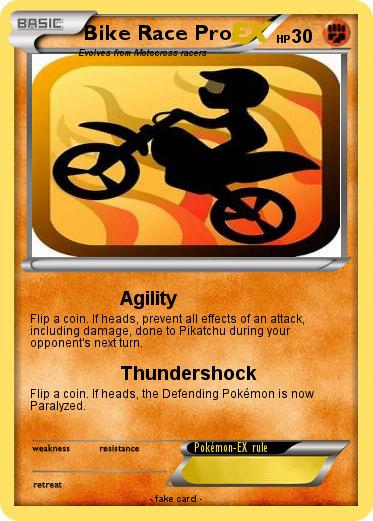 Pokémon Bike Race Pro - Agility - My Pokemon Card