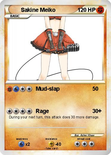 Pokémon Sakine Meiko 2 2 - Mud-slap - My Pokemon Card