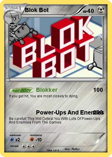 Pokémon Blok Bot - Blokker - My Pokemon Card