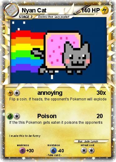 Pokémon Nyan Cat 887 887 - annoying - My Pokemon Card