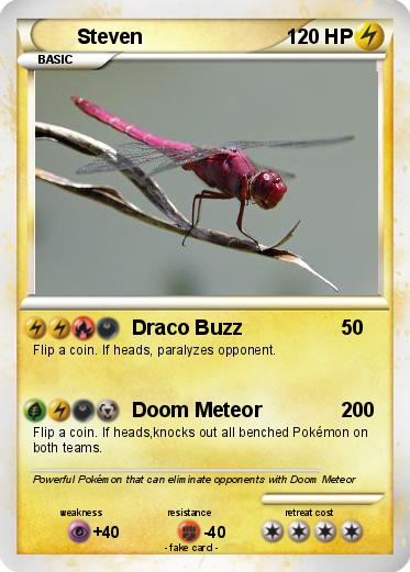 Pokémon Steven 505 505 - Draco Buzz - My Pokemon Card