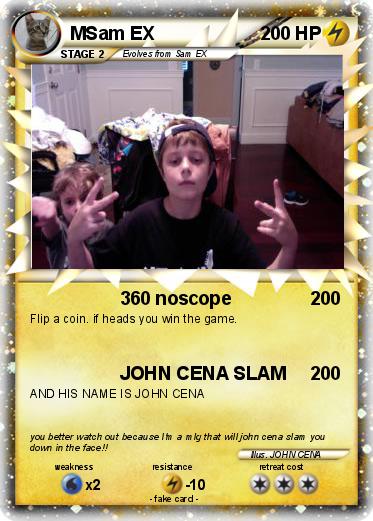 Pokémon MSam EX 1 1 - 360 noscope - My Pokemon Card