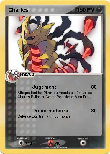 Pokémon Charles 1 1 - Jugement - Ma carte Pokémon