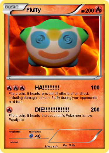 Pokémon Fluffy 646 646 - HA!!!!!!!!!! - My Pokemon Card