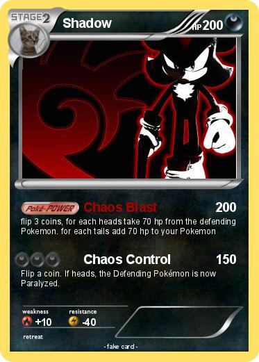 Pokémon Shadow 11706 11706 - Chaos Blast - My Pokemon Card