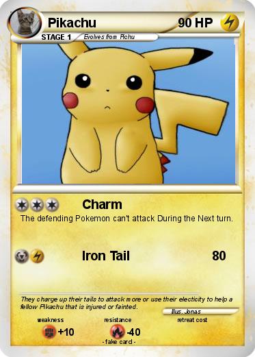 Pokémon Pikachu 7573 7573 - Charm - My Pokemon Card