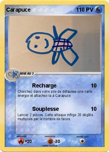 Pokémon Carapuce 326 326 - Recharge - Ma carte Pokémon