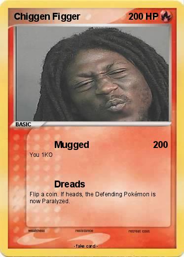 Pokémon Chiggen Figger - Mugged - My Pokemon Card