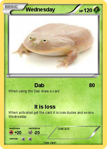 Pokémon Wednesday 6 6 - Dab - My Pokemon Card