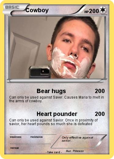 Pokémon Cowboy 131 131 - Bear hugs - My Pokemon Card