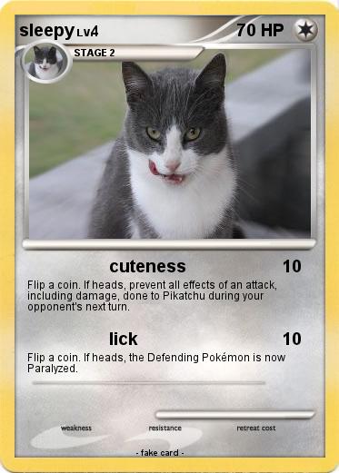 Pokémon sleepy 361 361 - cuteness - My Pokemon Card