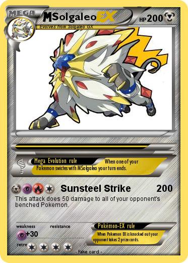 Pokémon Solgaleo 489 489 - Sunsteel Strike - My Pokemon Card