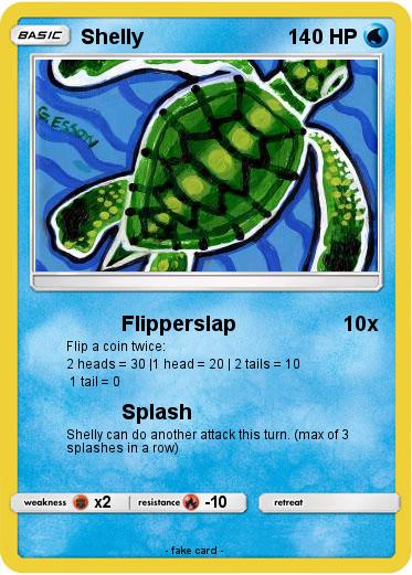Pokémon Shelly 51 51 - Flipperslap - My Pokemon Card