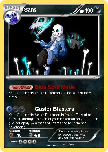 Pokémon Sans 3369 3369 - Blue Soul Mode - My Pokemon Card