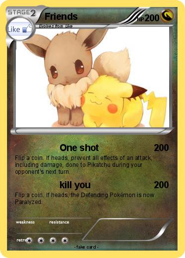 Pokémon Friends 181 181 - One shot - My Pokemon Card