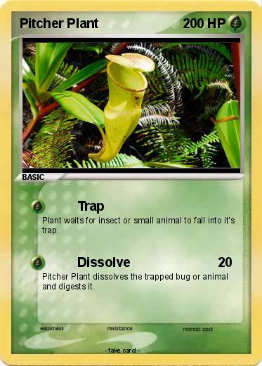 Pokémon Pitcher Plant 1 1 - Trap - My Pokemon Card