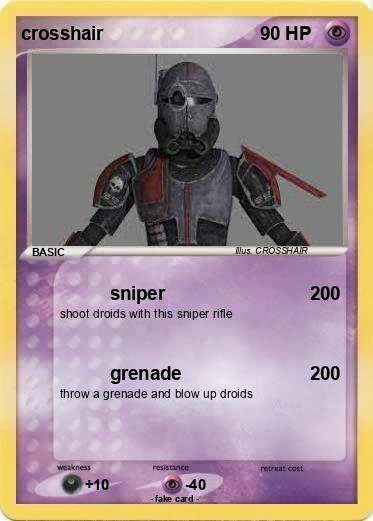 Pokémon crosshair 3 3 - sniper - My Pokemon Card