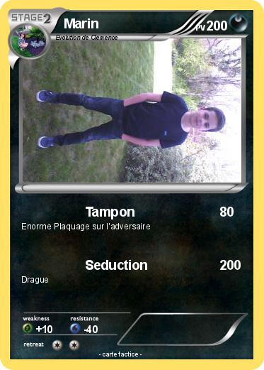 Pokémon Marin 29 29 - Tampon - Ma carte Pokémon