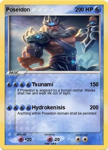 Pokémon Poseidon 981 981 - Tsunami - My Pokemon Card