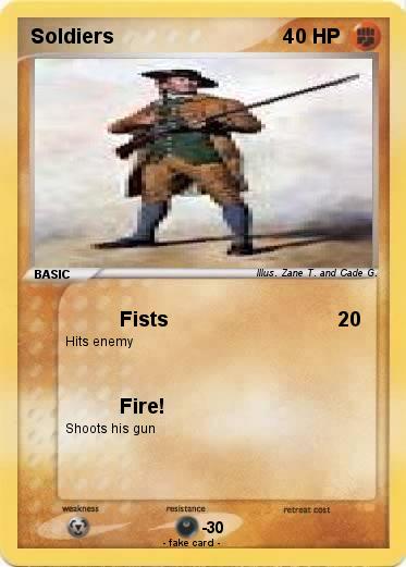 Pokémon Soldiers 13 13 - Fists - My Pokemon Card